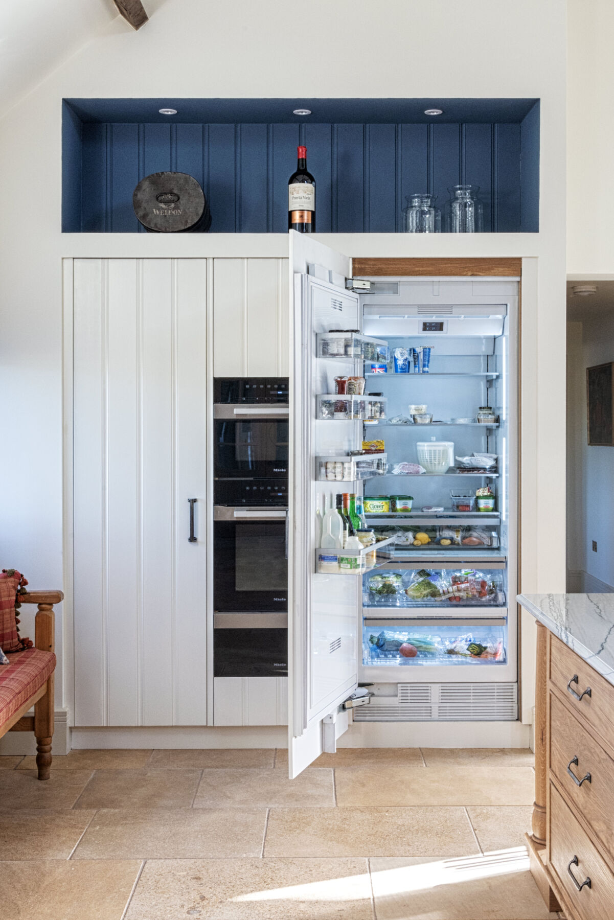 Tall-integrated-fridge-freezer-bespoke-kitchen-cabinetry – Joel Bugg